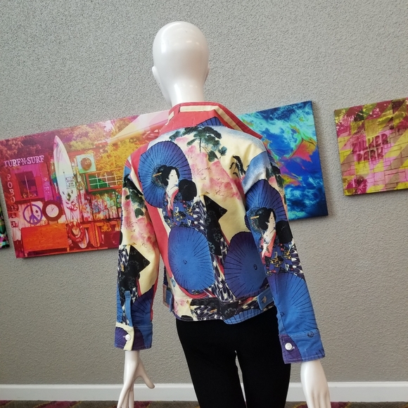 Kokomo | Jackets & Coats | Colorful Chic Jean Jacket | Poshmark
